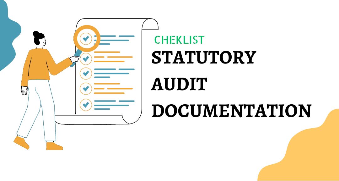Cheklist for Statutory Audit Documentation BIZINDIGO®